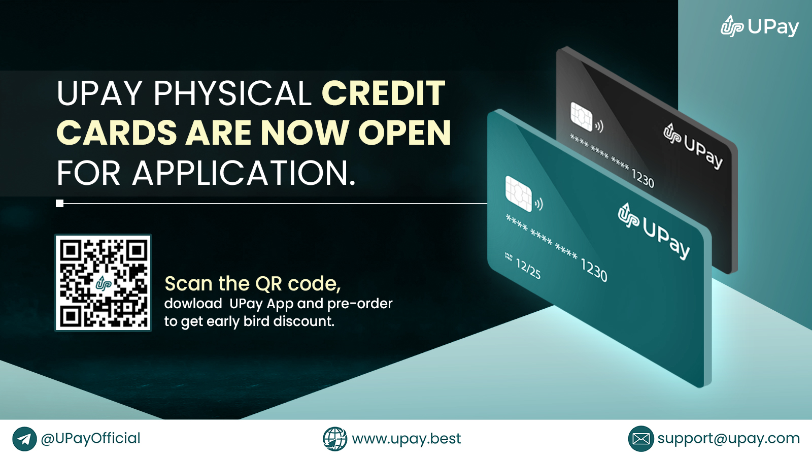 UPay Physical CreditCard is officially launched! – Help Center