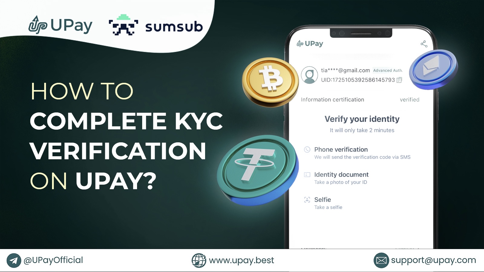 How to Complete KYC Verification On UPay ? – Help Center