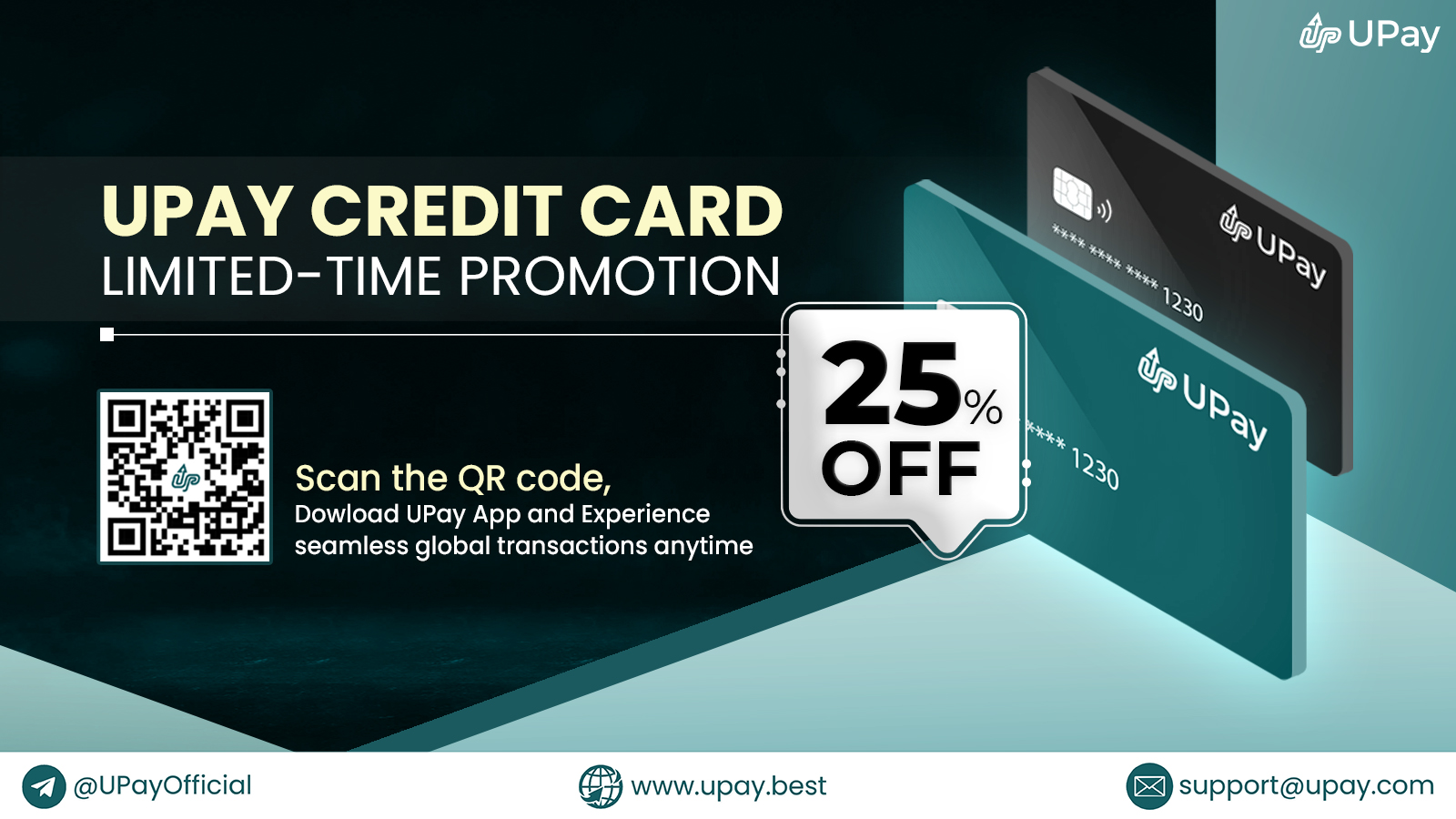 25% Off UPay Credit Card Issuance Fee – Help Center