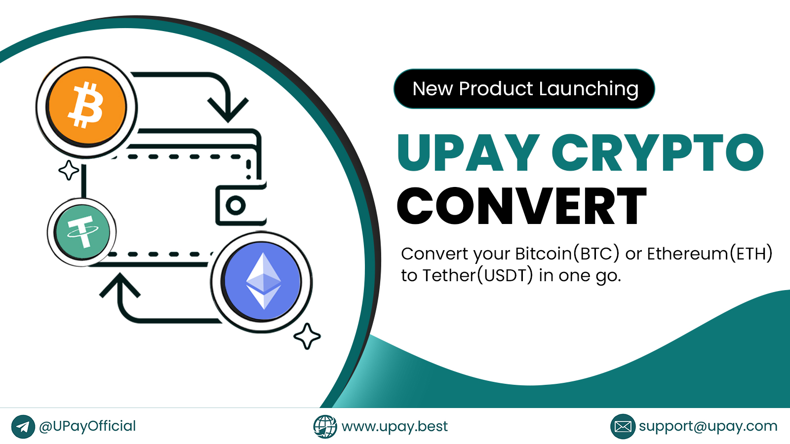 UPay Crypto Convert Launched! – Help Center