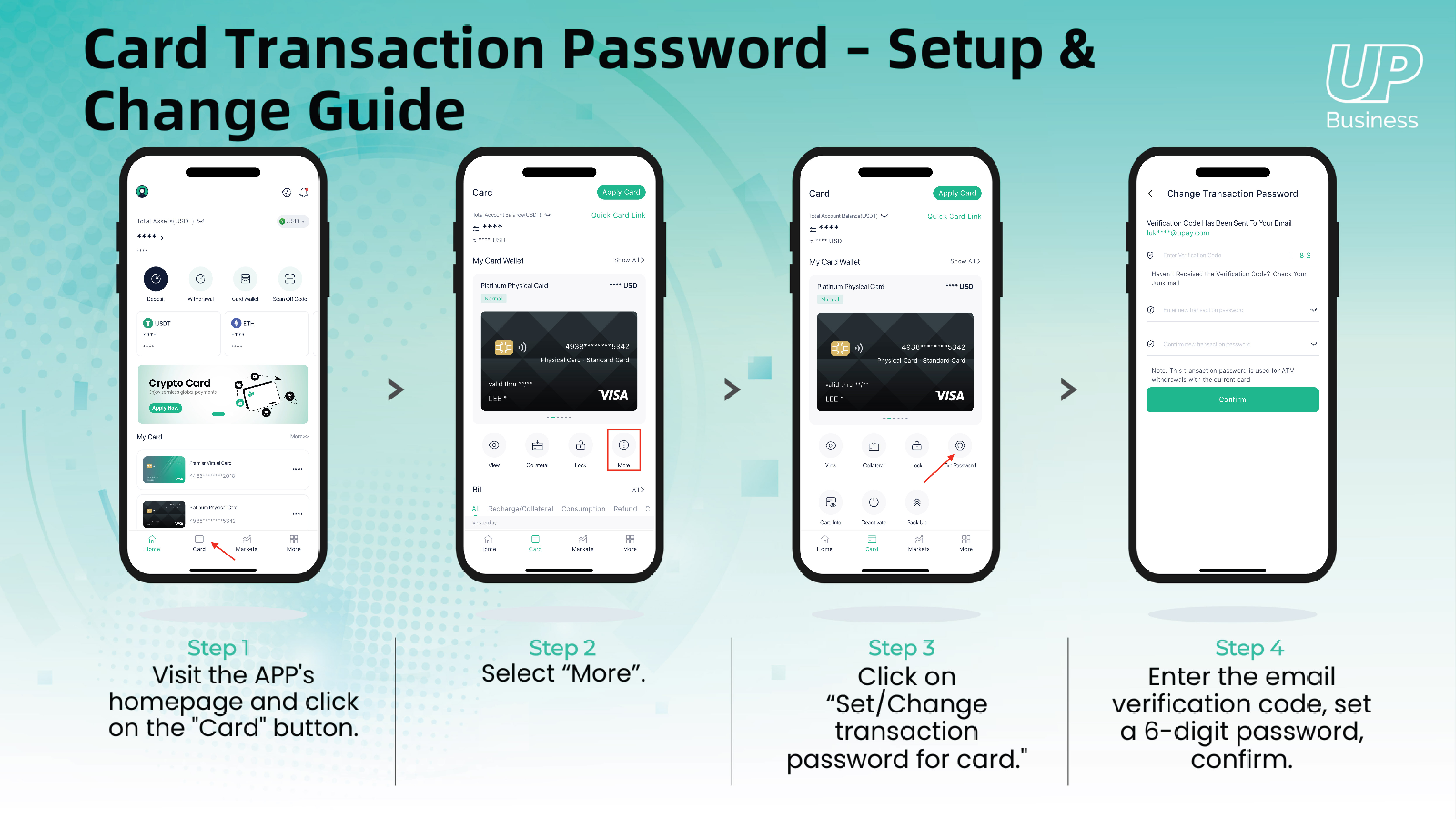 Card Transaction Password - Setup & Change Guide – Help Center